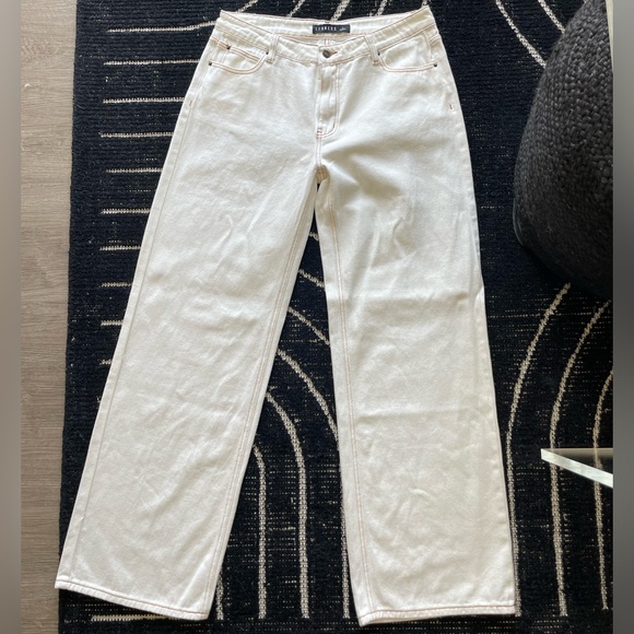 Princess Polly | Jeans | Princess Polly Top Model Jeans In Porcelain ...